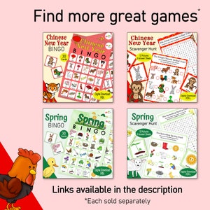 Chinese Zodiac Memory Card Game, a Printable Lunar New Year Picture ...