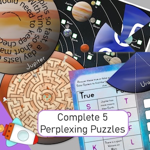 Space Treasure Hunt, a Indoor Printable Family Adventure, Alien Escape ...