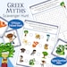 Greek Mythology Scavenger Hunt, a Printable Ancient Greece Picture Game ...