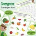 Fruit & Vegetable Picture Scavenger Hunt, a Fun Printable Healthy ...