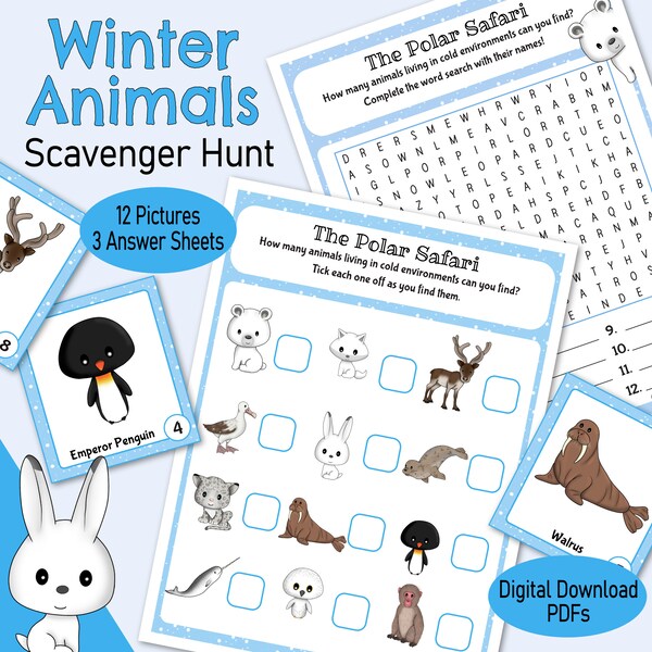 Christmas Picture Scavenger Hunt - Etsy