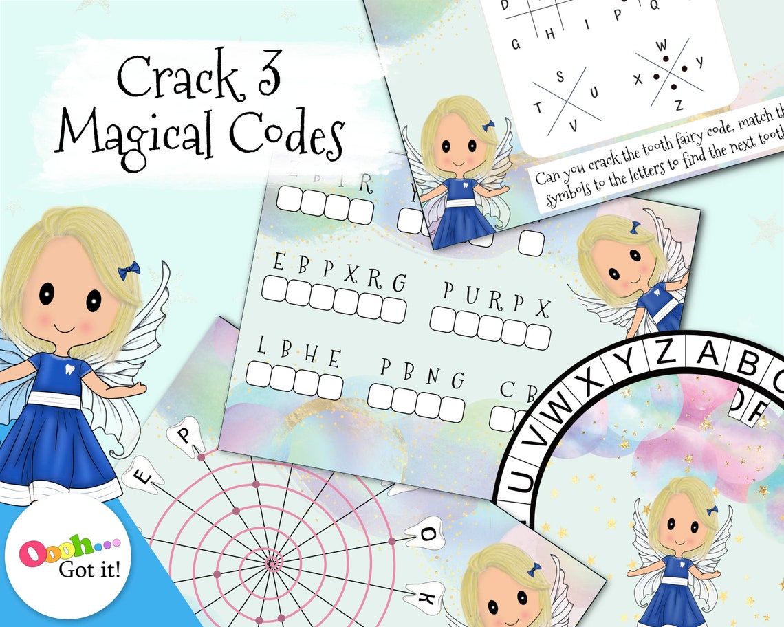 Tooth Fairy Game a Printable Indoor Treasure Hunt for Kids a - Etsy UK