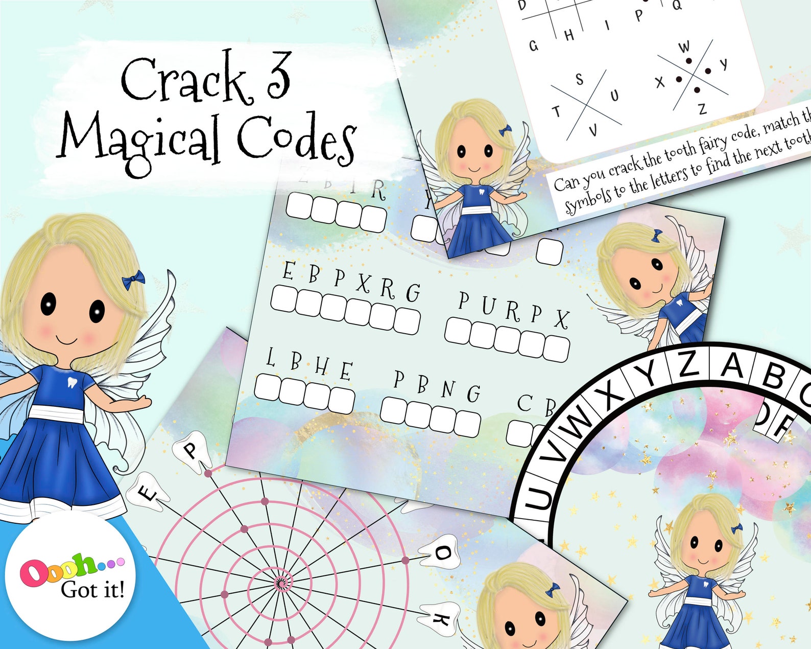 Tooth Fairy Game a Printable Indoor Treasure Hunt for Kids a - Etsy UK