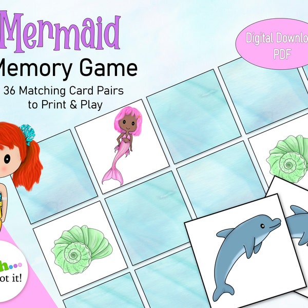 Mermaid Picture - Etsy