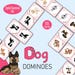 Woodland Animals Dominoes, a Printable Autumn Tile Game for Kids, a ...