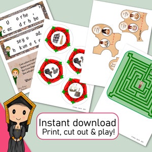 Tudor Treasure Hunt, a British History Educational Party Game, a ...