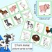 Farm Animal Scavenger Hunt, a Printable Barnyard Picture Treasure Hunt ...