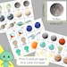 Space Memory Card Game, a Printable Picture Matching Solar System ...