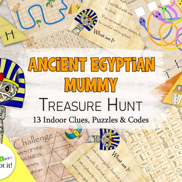 Birthday Puzzle Treasure Hunt - Etsy