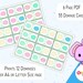 Easter Egg Matching Game Printable Picture Dominoes a Easy - Etsy