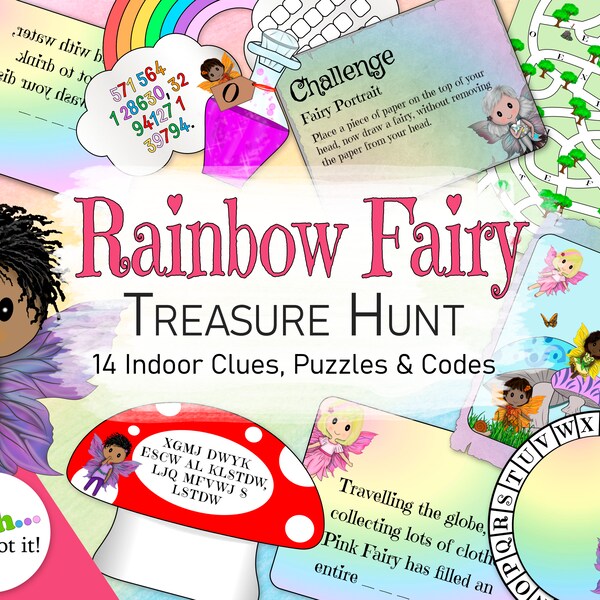 Fairy Scavenger Hunt - Etsy