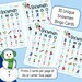 Snowman Bingo, 30 Printable Bingo Cards; a Festive Kids Winter Game for ...