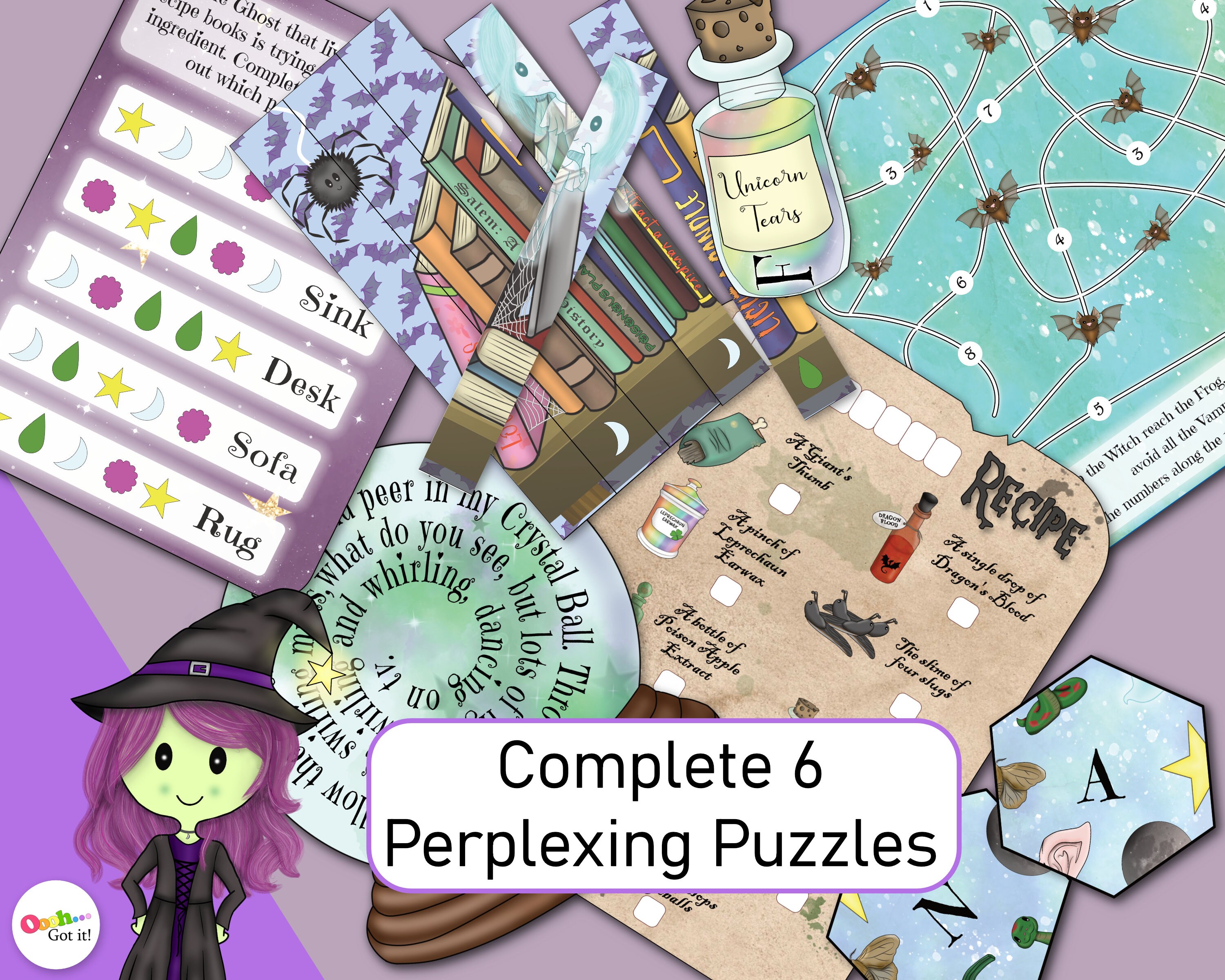 Witch Treasure Hunt, a Indoor Printable, Family Scavenger Hunt, With ...