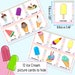 Ice Cream Picture Scavenger Hunt, a Printable Sweet Party Game, Summer ...