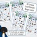 Winter Animals Bingo, a Printable Snowy Day, Frosty Kids Activity, for ...
