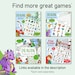 Dragon Memory Card Game, a Printable Fantasy Dragons & Knights Picture ...