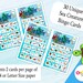 Under the Sea Bingo Game a Printable Ocean Animals Kids - Etsy Canada