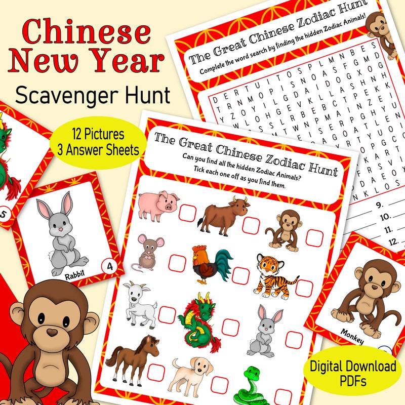 Chinese Zodiac Animal Toys - Etsy