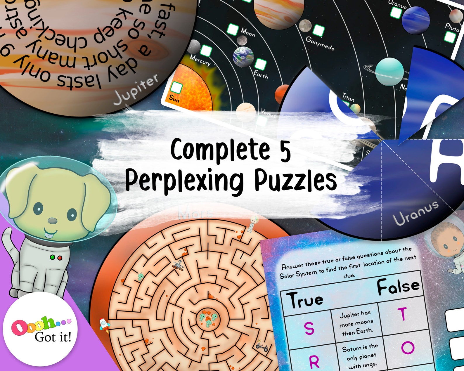 Space Treasure Hunt a Indoor Printable Family Adventure - Etsy UK