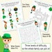St Patrick's Day Scavenger Hunt, a Printable Leprechaun Picture ...