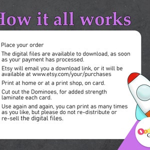 Outer Space Dominoes a Printable Alien Kids Activity Game - Etsy