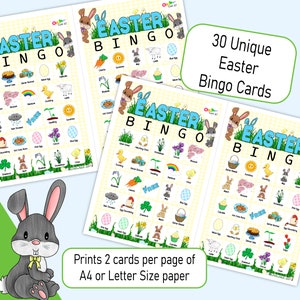 Easter Bingo – A Fun Printable Spring Game for Kids, Perfect for Easter ...