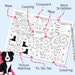 Dog Placemat, a Printable Birthday Party Activity Sheet for Kids, a ...
