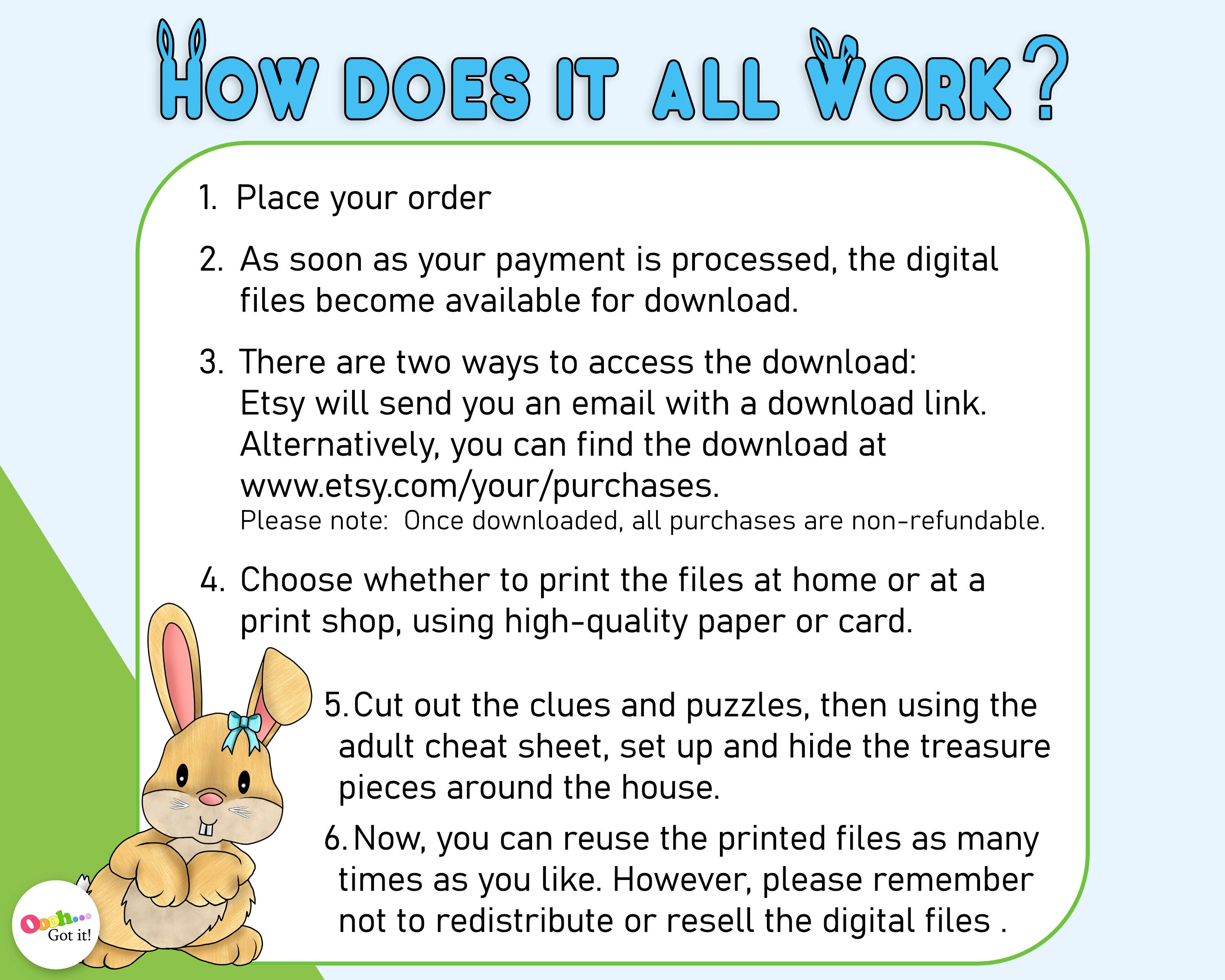 Easter Egg Treasure Hunt, Printable Indoor Kids Scavenger Hunt Clues ...