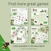 Bug Dominoes, a Printable Creepy Crawly Party Game, a Insect Hunter ...