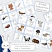 Winter Animals Bingo, a Printable Snowy Day, Frosty Kids Activity, for ...