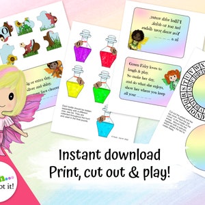 Fairy Treasure Hunt a Printable Indoor Scavenger Hunt With - Etsy UK
