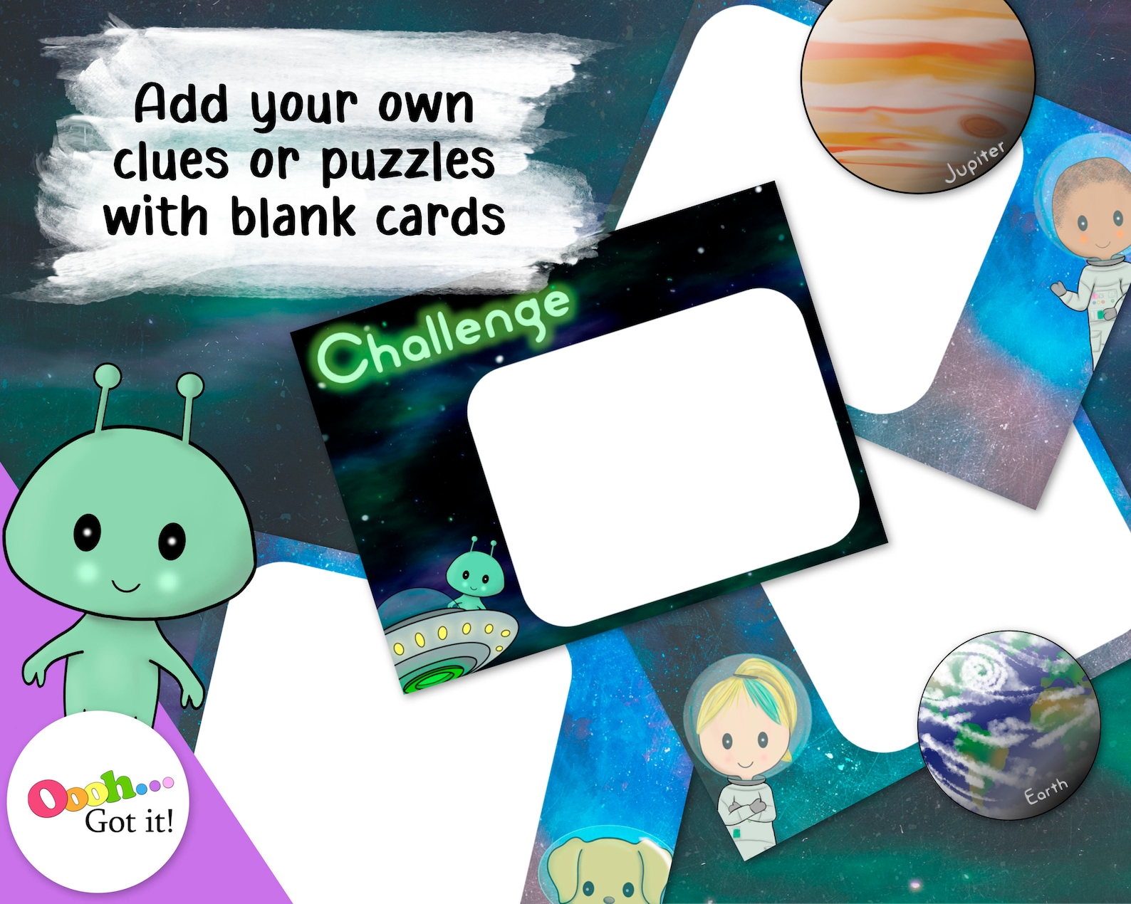 Space Treasure Hunt a Indoor Printable Family Adventure - Etsy UK