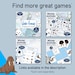 Arctic Animal Dominoes, a Printable Kids Picture Game, a Winter ...