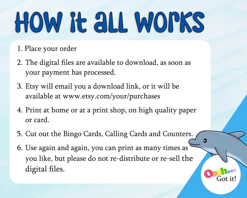 Under the Sea Bingo Game a Printable Ocean Animals Kids - Etsy