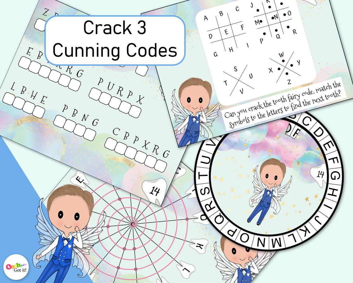 Tooth Fairy Treasure Hunt, a Printable Indoor, Lost Baby Teeth ...