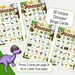 Dinosaur Bingo, Printable Jurassic 2nd Birthday Party Game, a T-rex ...