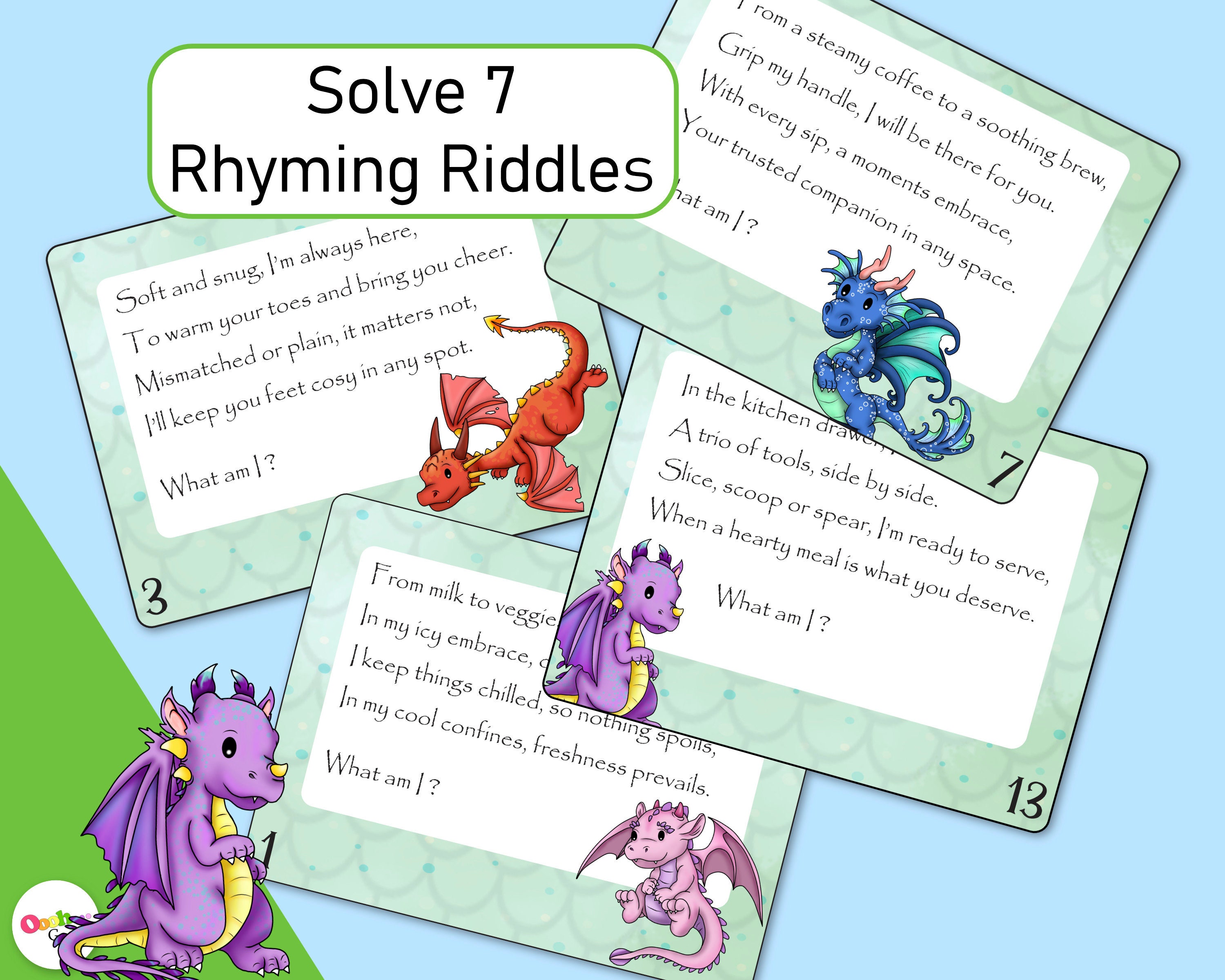 Dragon Treasure Hunt, an Indoor Printable Fantasy Medieval Knight ...