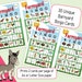 Farm Animals Bingo, a Printable Farmyard Kids Game, 30 Cards for a ...