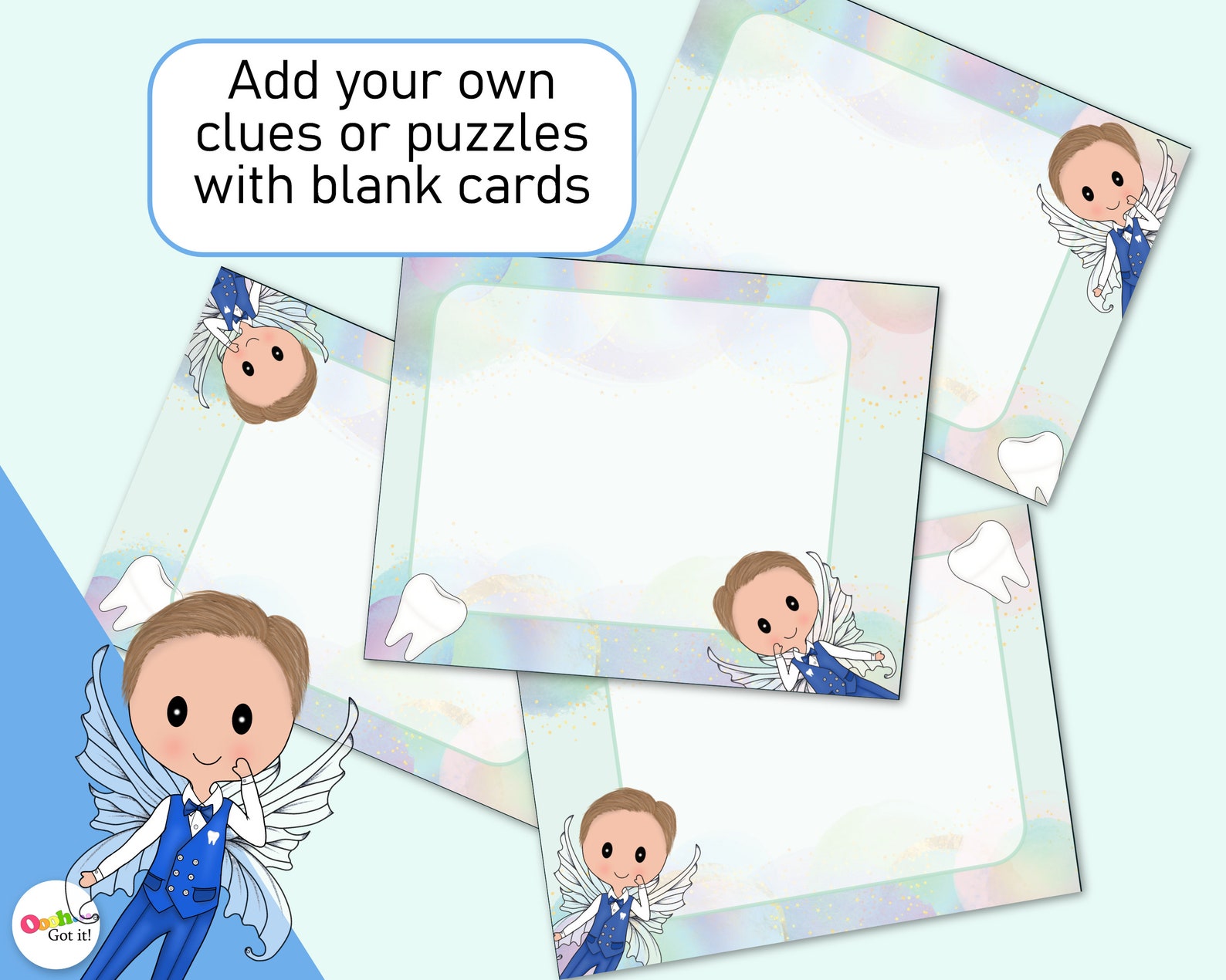 Tooth Fairy Treasure Hunt a Printable Indoor Lost Baby Teeth - Etsy UK