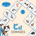 Dog Dominoes, a Printable Puppy Picture Matching Activity for Kids ...
