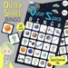 Space Bingo Cards, a Printable Alien Party Game, or Kids Solar System ...