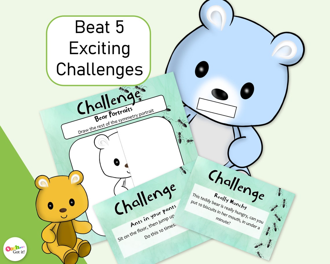 Teddy Bear Treasure Hunt a Easy Indoor/outdoor Adventure for - Etsy UK