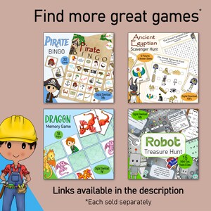 Toolbox Bingo, a Printable Construction Party Game, 30 Bingo Cards for ...