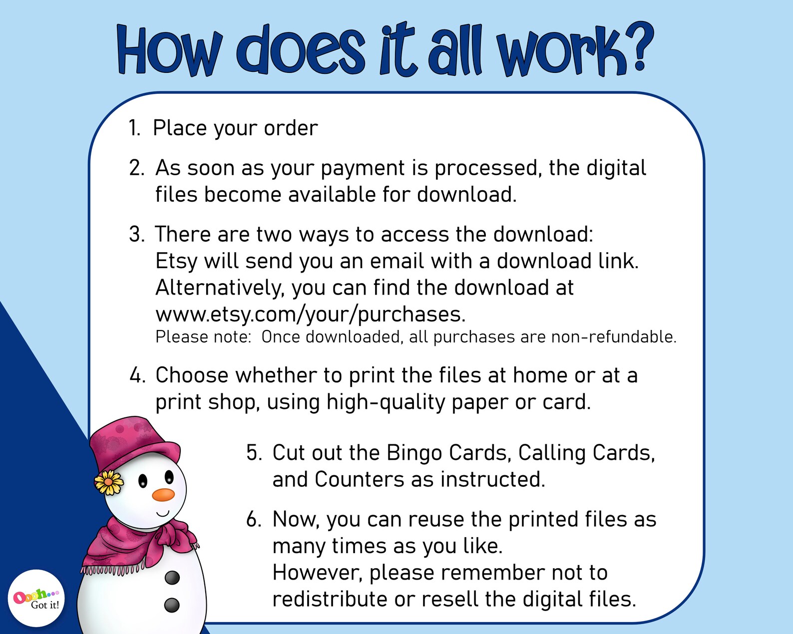 Snowman Bingo, 30 Printable Bingo Cards; a Festive Kids Winter Game for ...