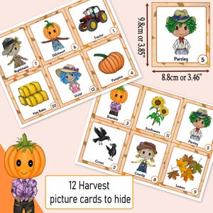 Scarecrow Scavenger Hunt, a Printable Fall Picture Game, for ...