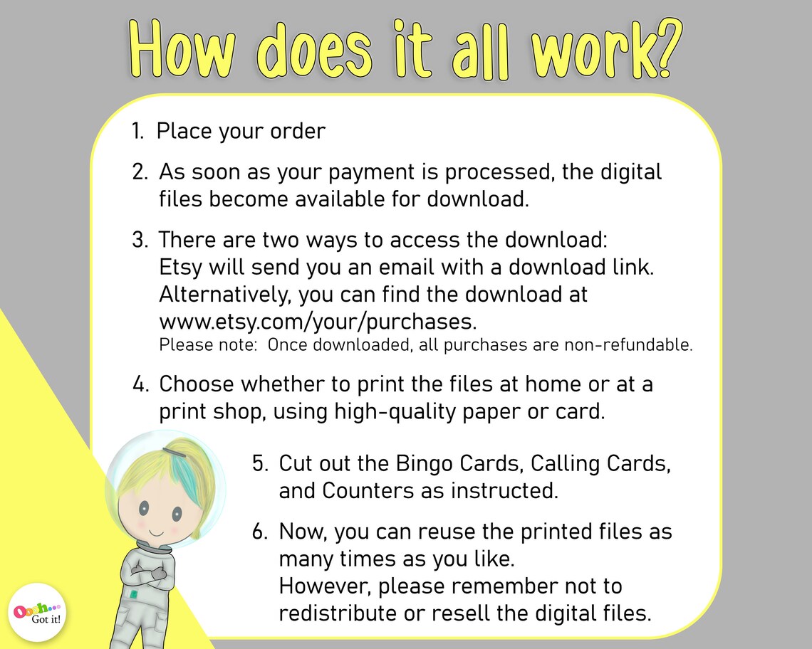 Space Bingo Cards, a Printable Alien Party Game, or Kids Solar System ...