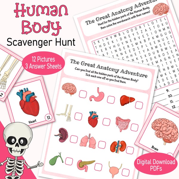 Space Scavenger Hunt, a Printable Alien Party Game, or Kids Solar ...