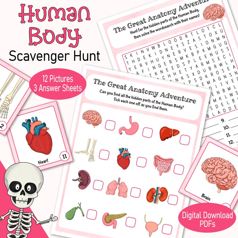 Human Scavenger Hunt - Etsy