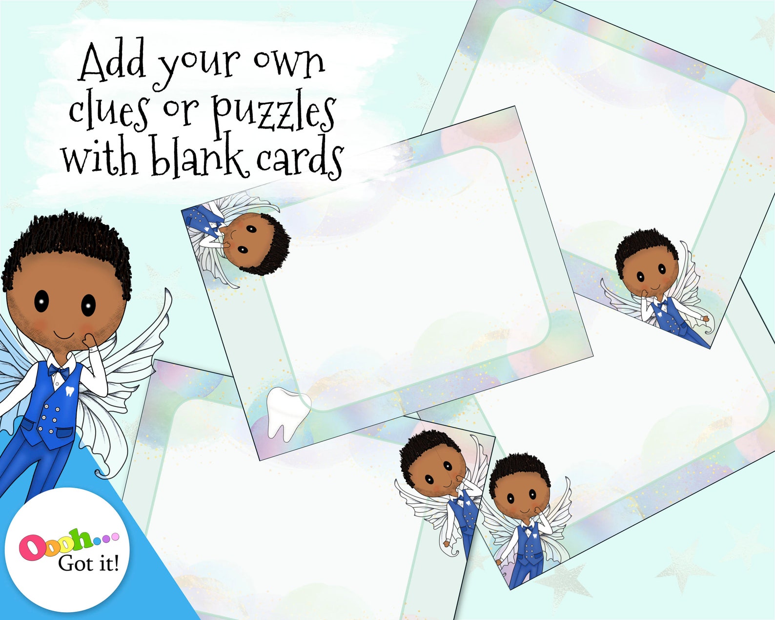 Tooth Fairy Treasure Hunt for Kids Printable Scavenger Hunt - Etsy