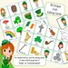 St. Patrick's Day Bingo, a Printable Leprechaun Game, a Irish Shamrock ...